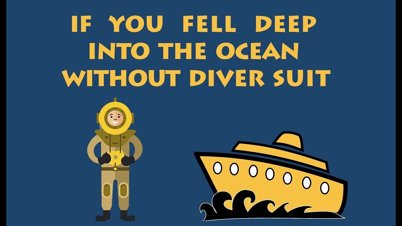 What would happen if you fell deep into water Tamil - YouTube