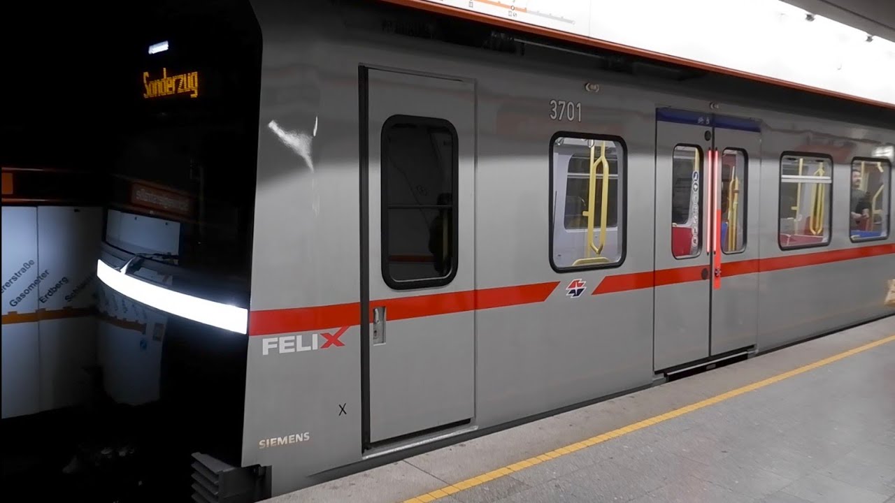 Der neue X-Wagen Probefahrt | Zukünftige U5 Wien - YouTube