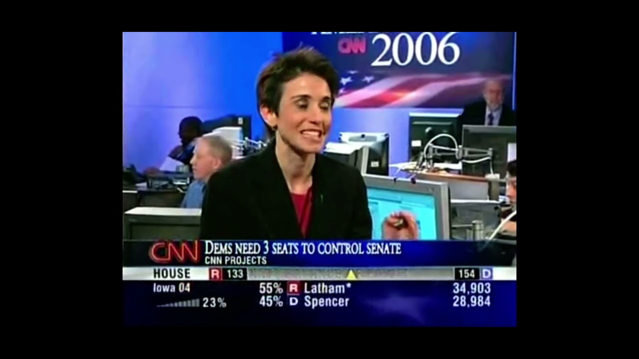 CNN Midterms 2006 - The Moment the Democrats Took Control of the House ...
