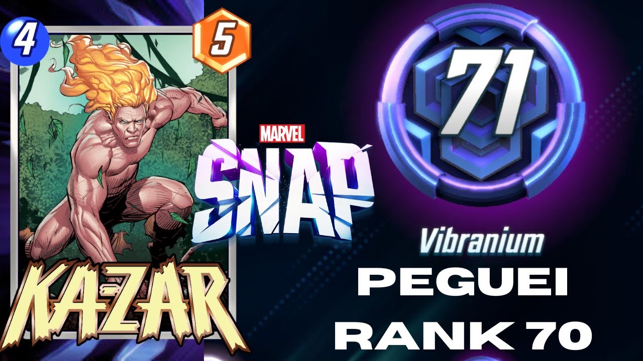 O MELHOR DECK PARA INICIANTES - DECK DE KAZAR - MARVEL SNAP - YouTube