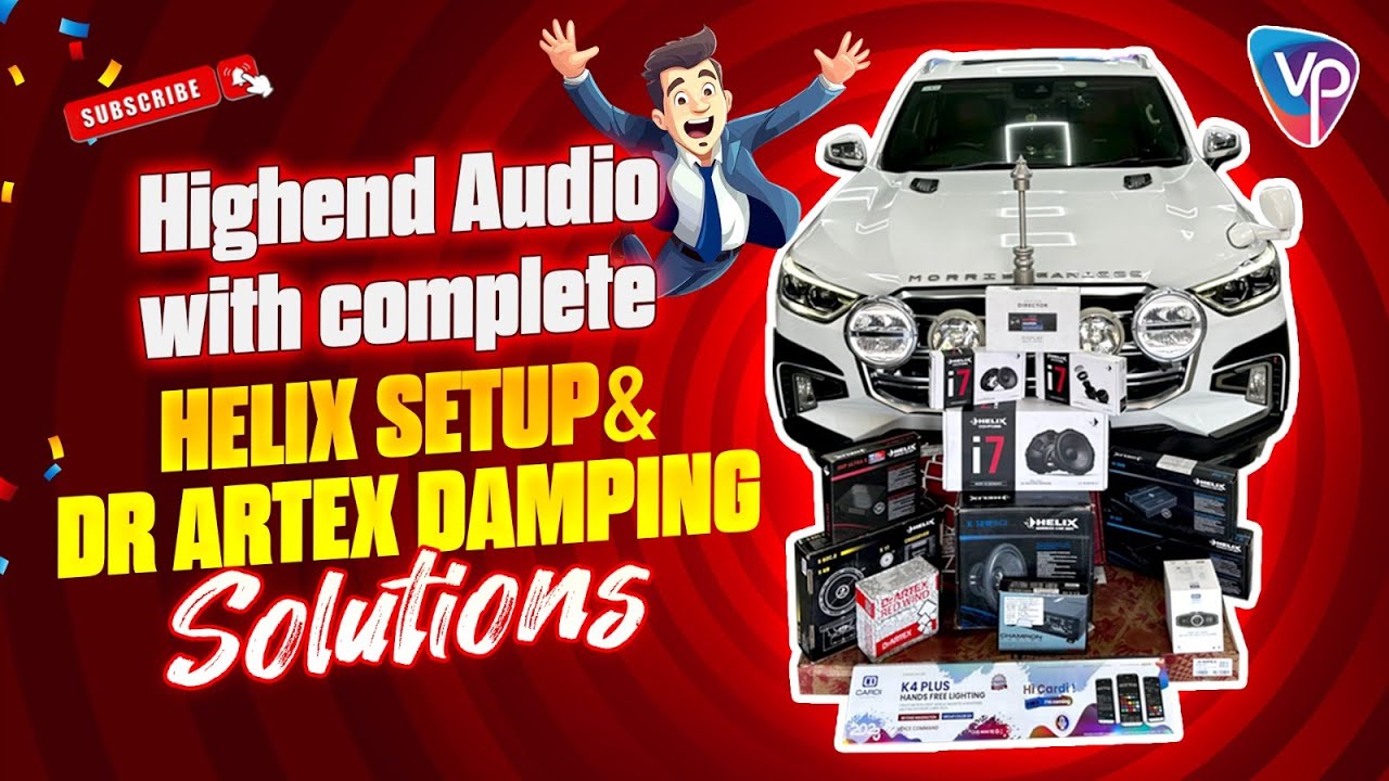 VP Carkitzs | High-End Helix Audio & Dr. Artex Damping for MG Gloster - YouTube