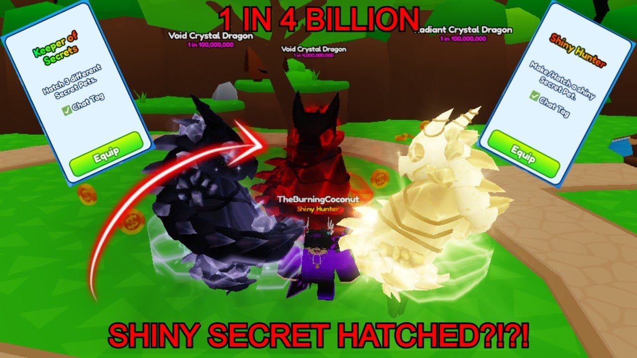 I HATCHED THREE SECRET PETS AND A SHINY SECRET IN BUBBLE GUM SIMULATOR ...