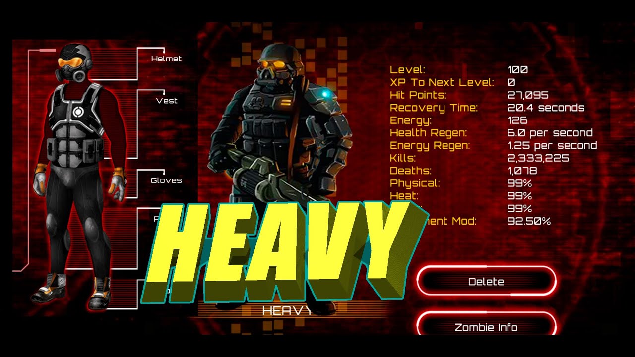 HEAVY LV-100 FULL CORES SAS ZOMBIE ASSAULT 4 MOBILE - YouTube