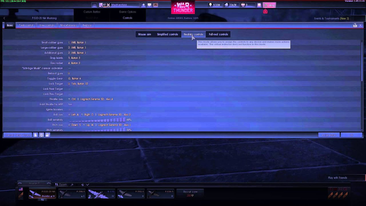 War Thunder Tutorials: Beginner Joystick Setup - YouTube