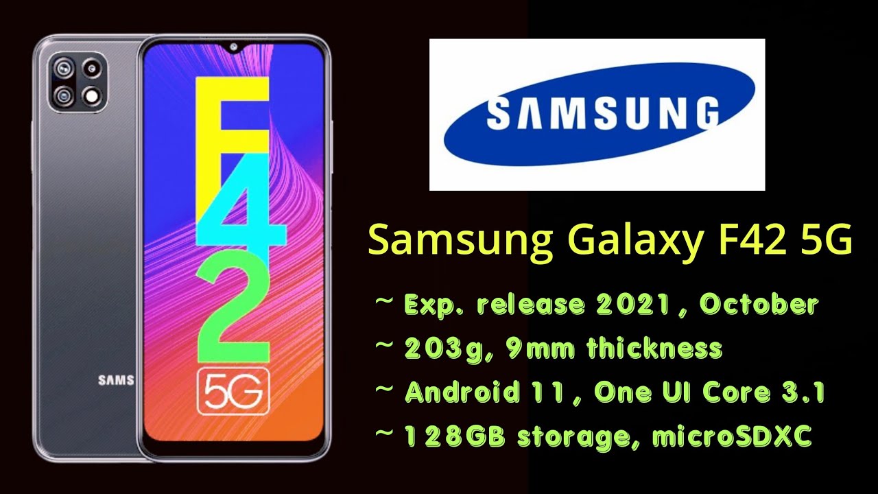 Samsung Galaxy F42 5G - YouTube