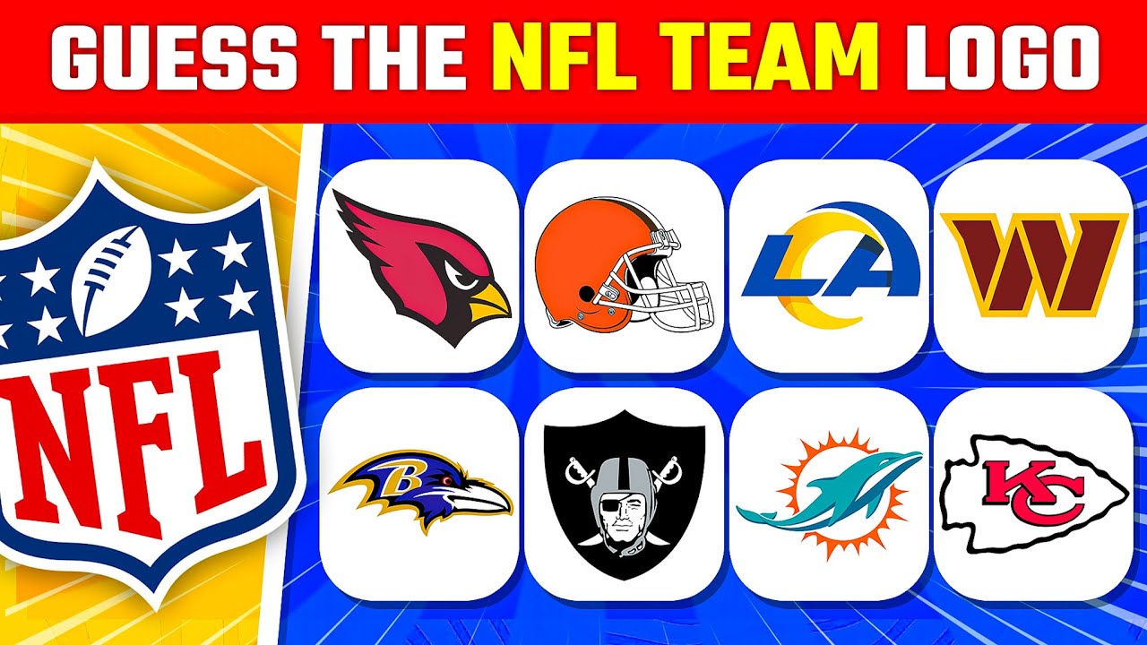 GUESS THE NFL TEAM LOGO QUIZ | NFL QUIZ 2025 - YouTube