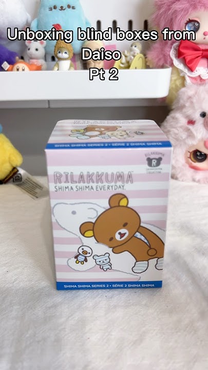Unboxing blind boxes from Daiso Pt2 #fyp #sonnyangel #labubu #blindbox Daiso #rilakuma #sanrio ...