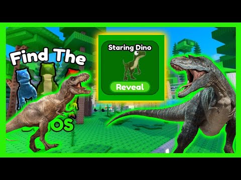 Guide How To Get STARING DINO On Roblox Find The Dinos! - YouTube