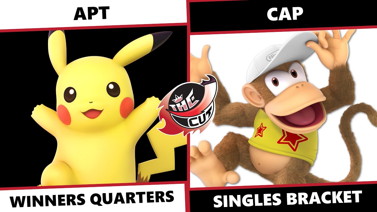 The CUT #143: Winners Quarters - apT (Pikachu) vs Cap (Diddy Kong) SSBU ...