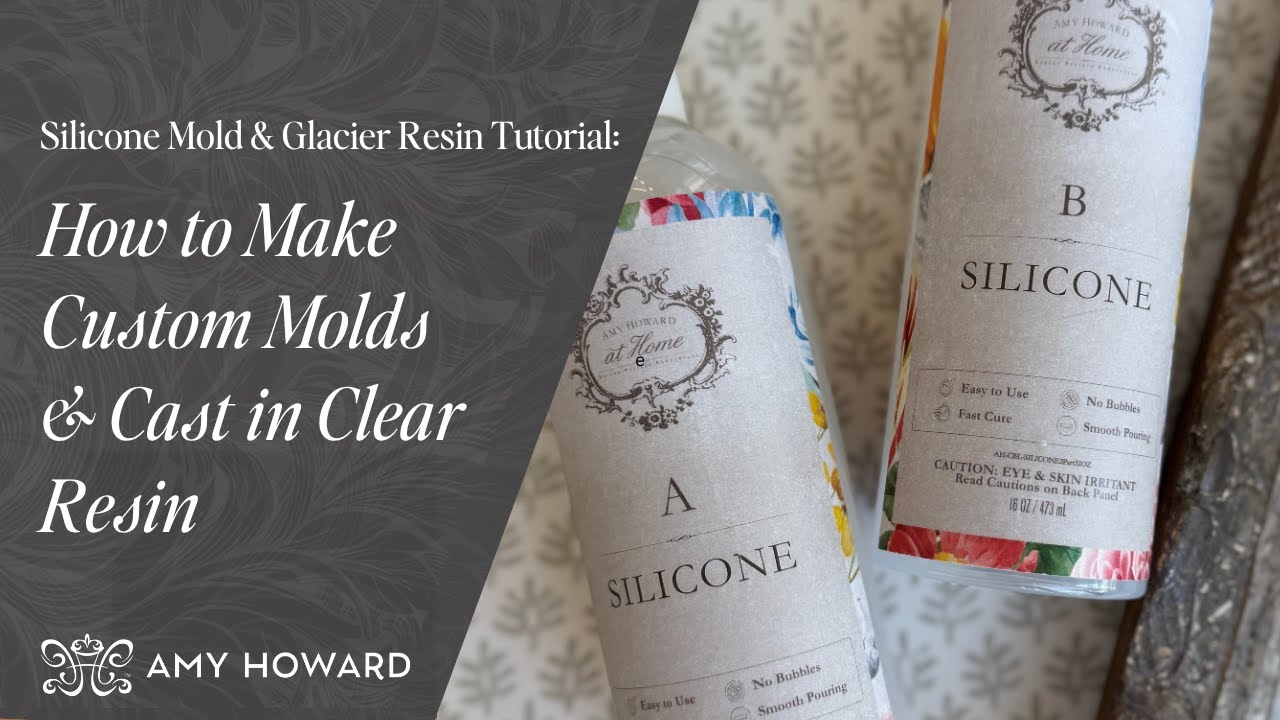 How to Make Custom Molds & Cast in Clear Resin | Silicone Mold ...