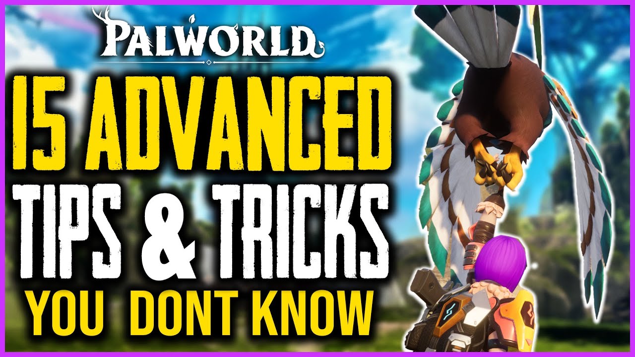 Palworld 15 Advanced TIPS and TRICKS You Didn't Know - YouTube