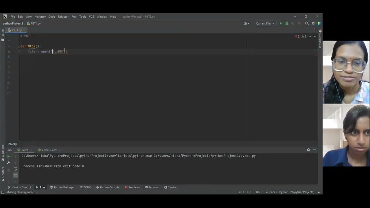 Problem Based Task1 (F2012&F2017) - PYTHON PROGRAMMING - YouTube