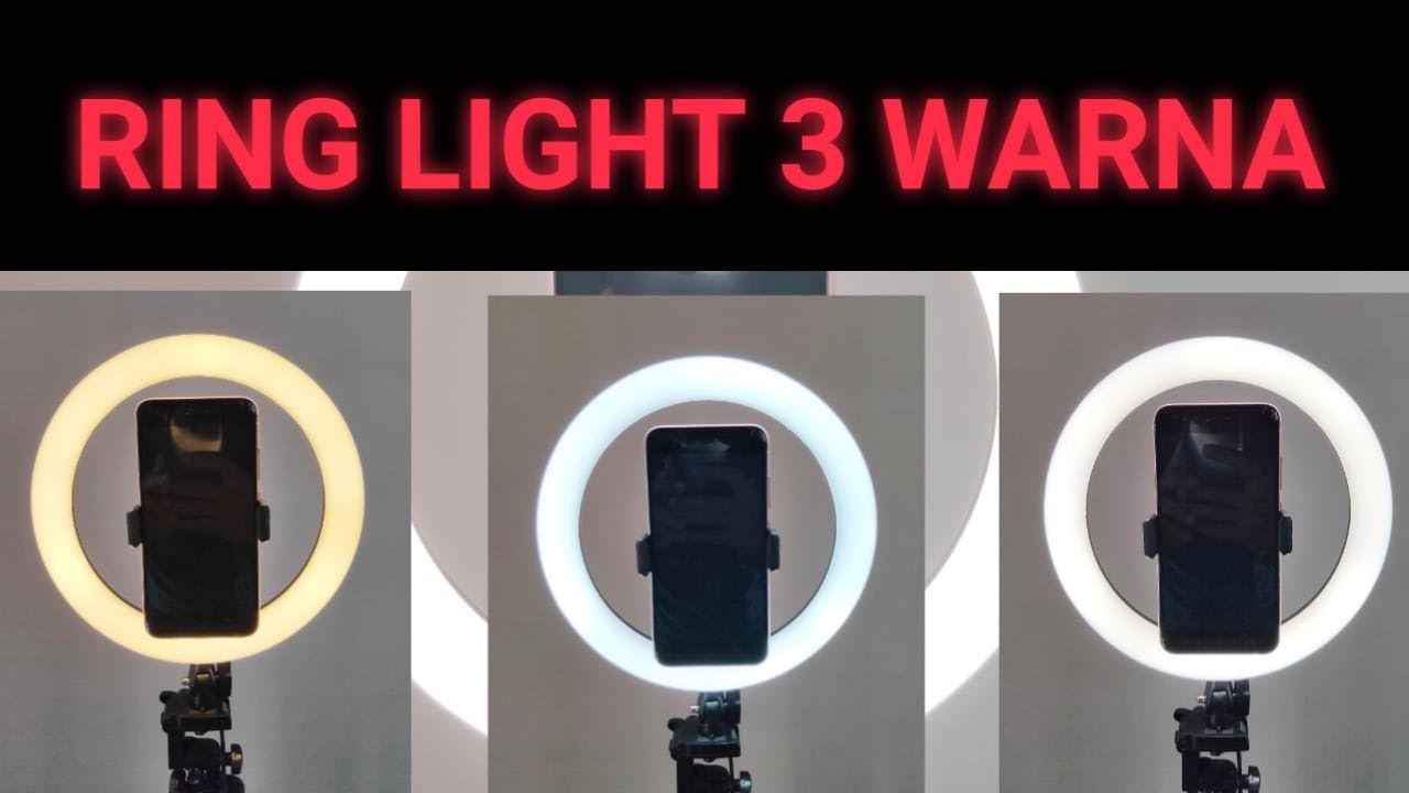 RING LIGHT 3 WARNA - 3 in 1 - YouTube