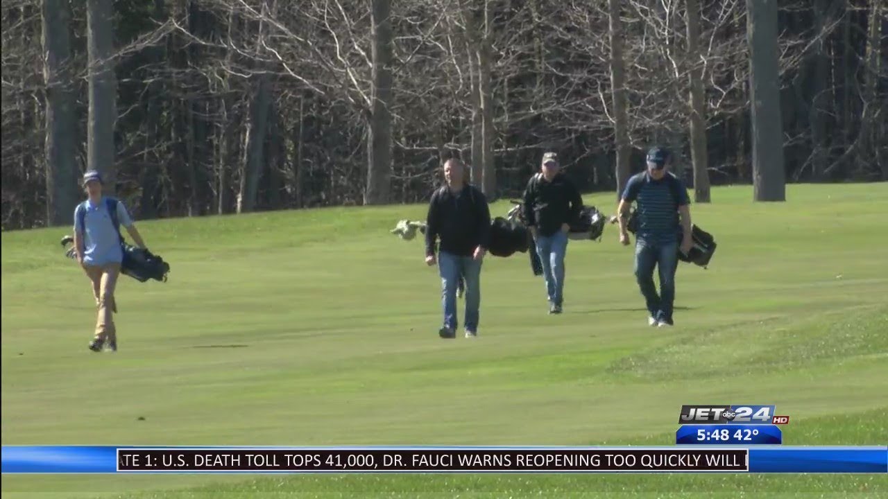 Peek'n Peak Opens Golf Course - YouTube