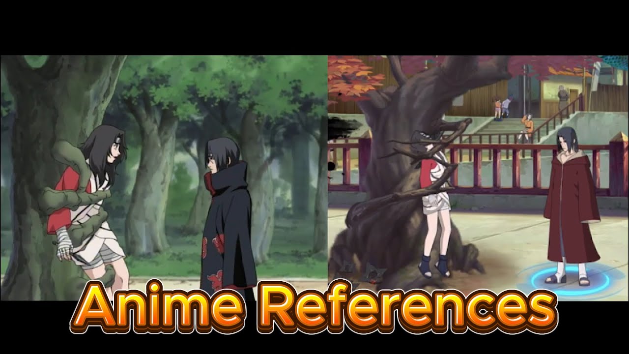 Naruto Mobile Has The Best Anime References - YouTube