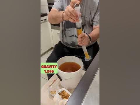 shorts s14 - Cyser (Mead/Cider) racking and flavouring in secondary - YouTube