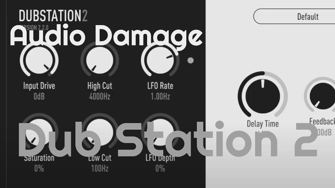 AD036 Dubstation 2 by Audio Damage (No Talking) - YouTube