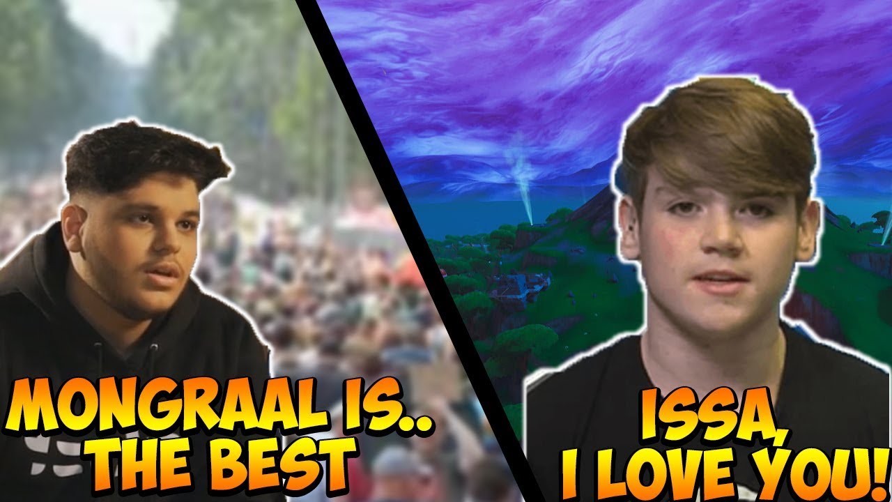 Mongraal gets called the BEST Fortnite PLAYER by GHOST ISSA *HIS ...