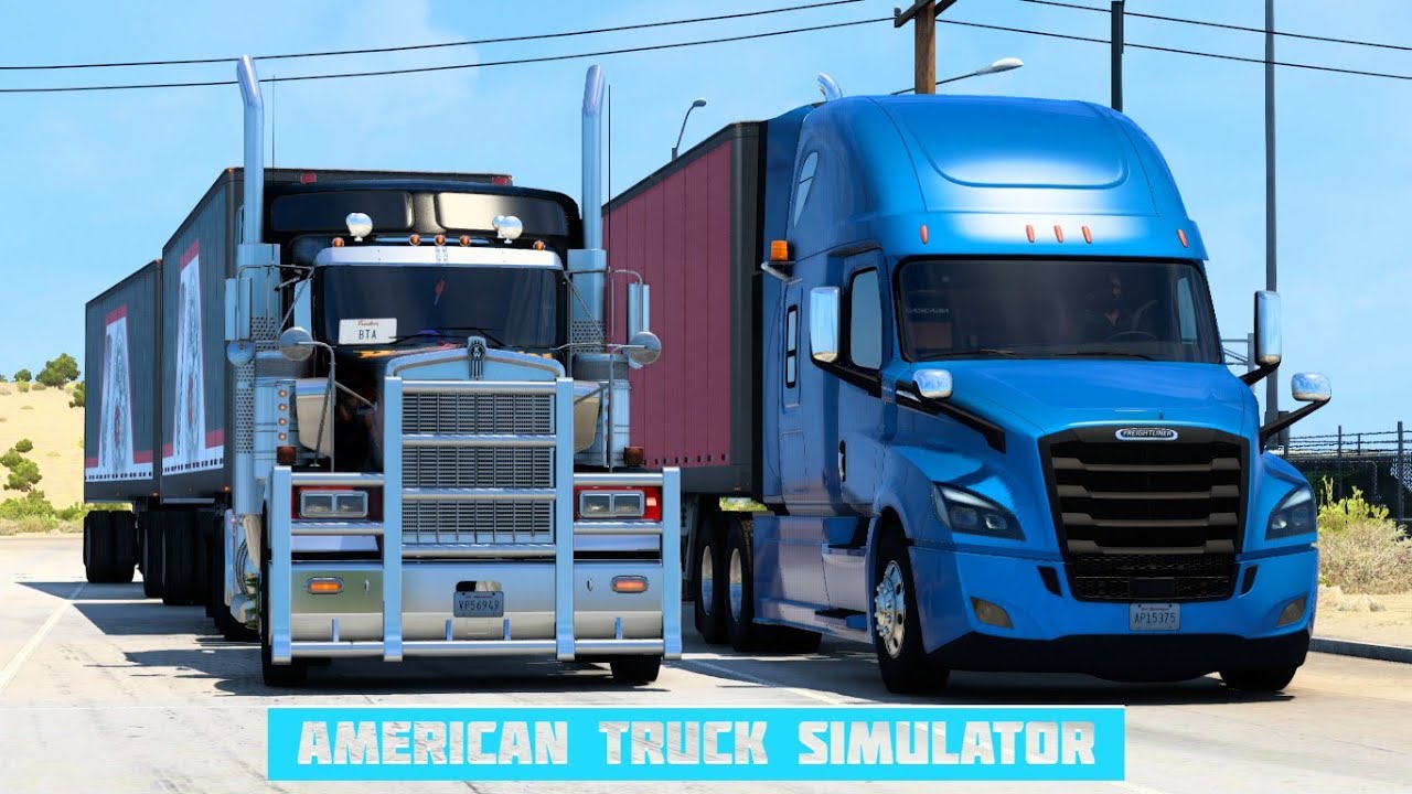 ATS FIRST CONVOY BHARATIYE TRUCKERS | AMERICAN TRUCK SIMULATOR | LONG ...