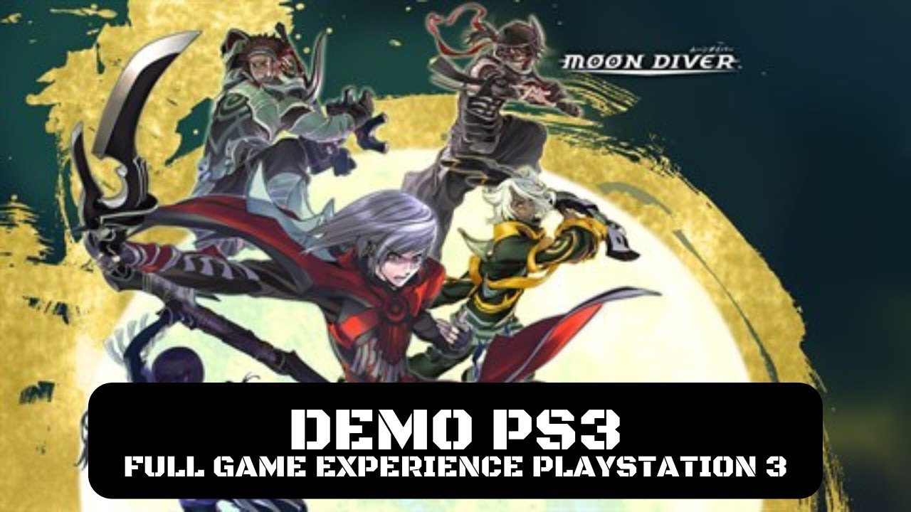 Moon Diver Demo PS3 | Full Game Experience PlayStation 3 ...