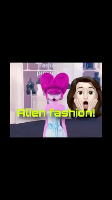 GLAM ALIEN FASHION IN DTI #dresstoimpress #roblox #games - YouTube