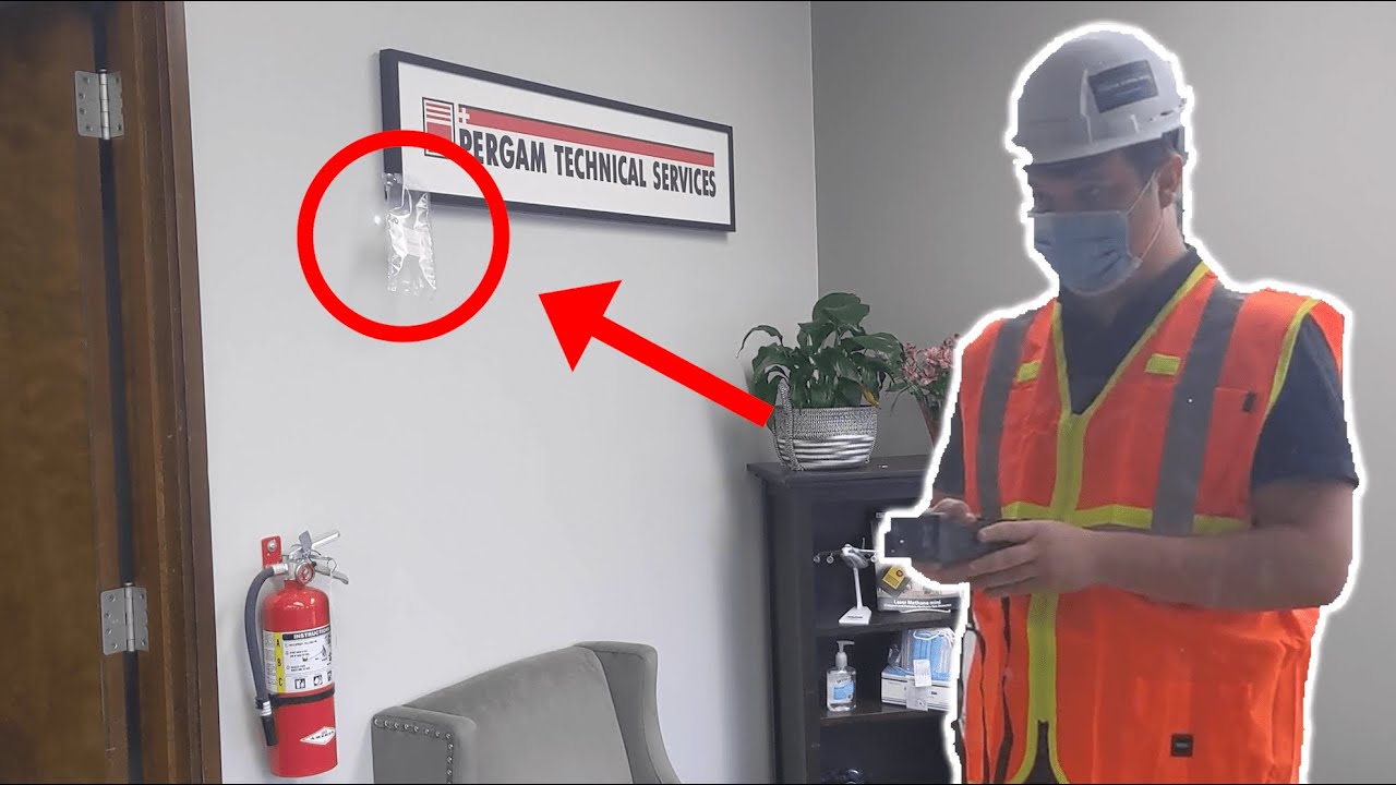 Laser Methane Mini (LMm) - Can You Detect Gas Through Glass? - YouTube