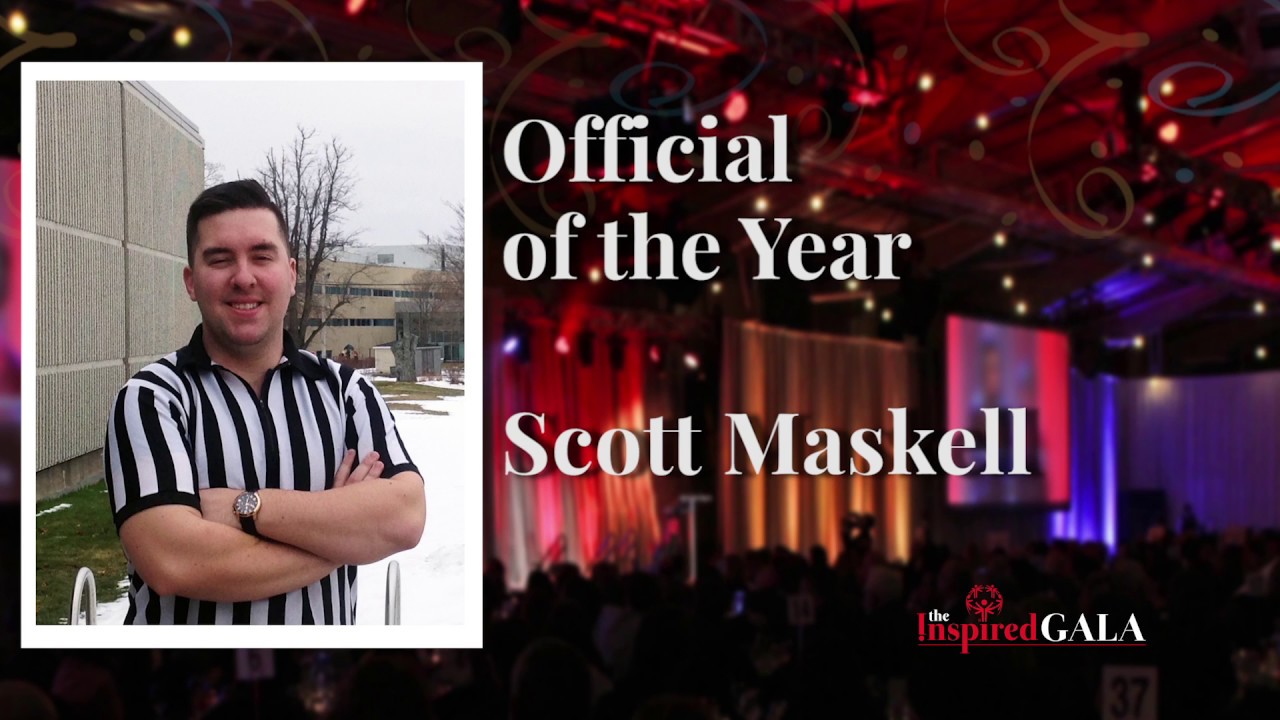 Official Of Year - Scott Maskell - YouTube