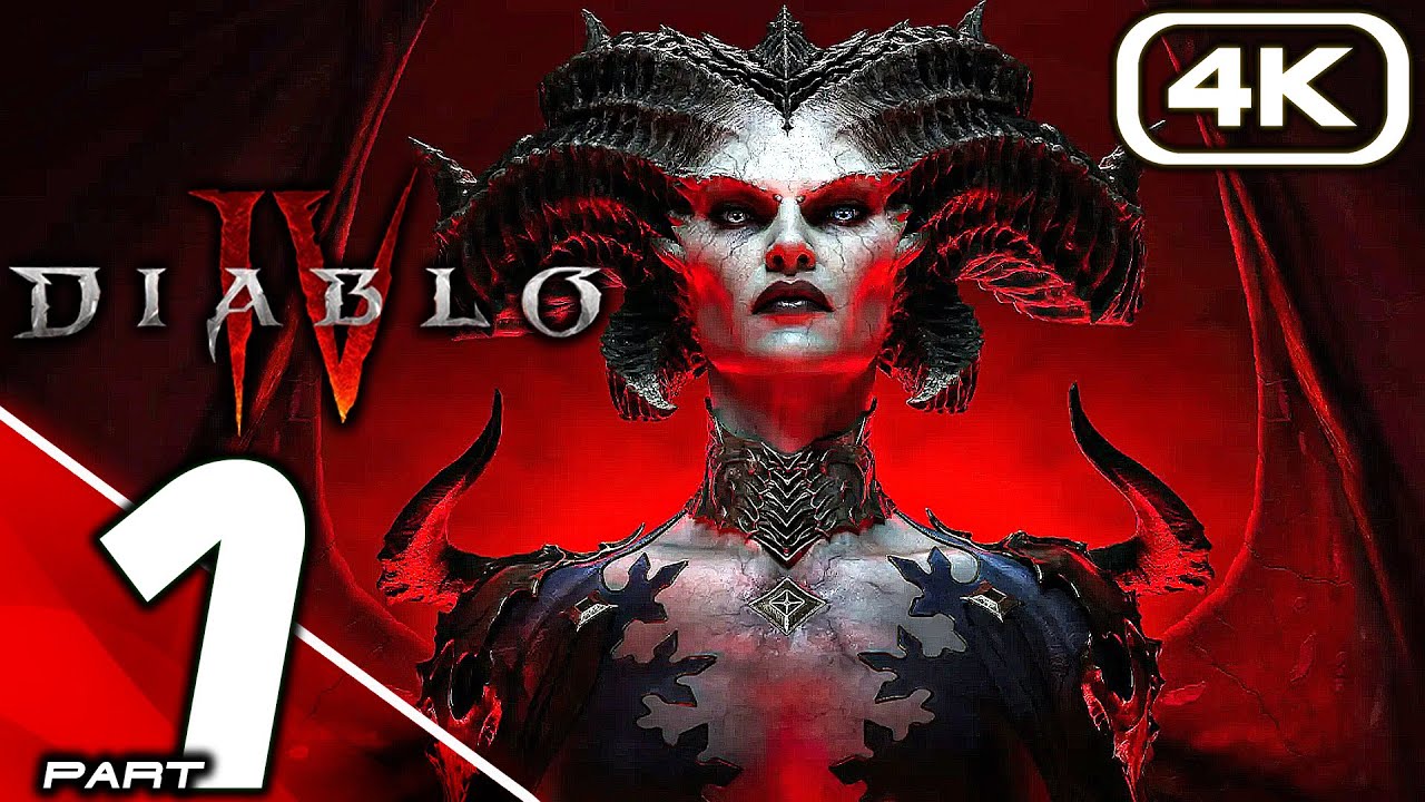 DIABLO 4 Gameplay Walkthrough Part 1 FULL BETA (4K 60FPS PC) No ...