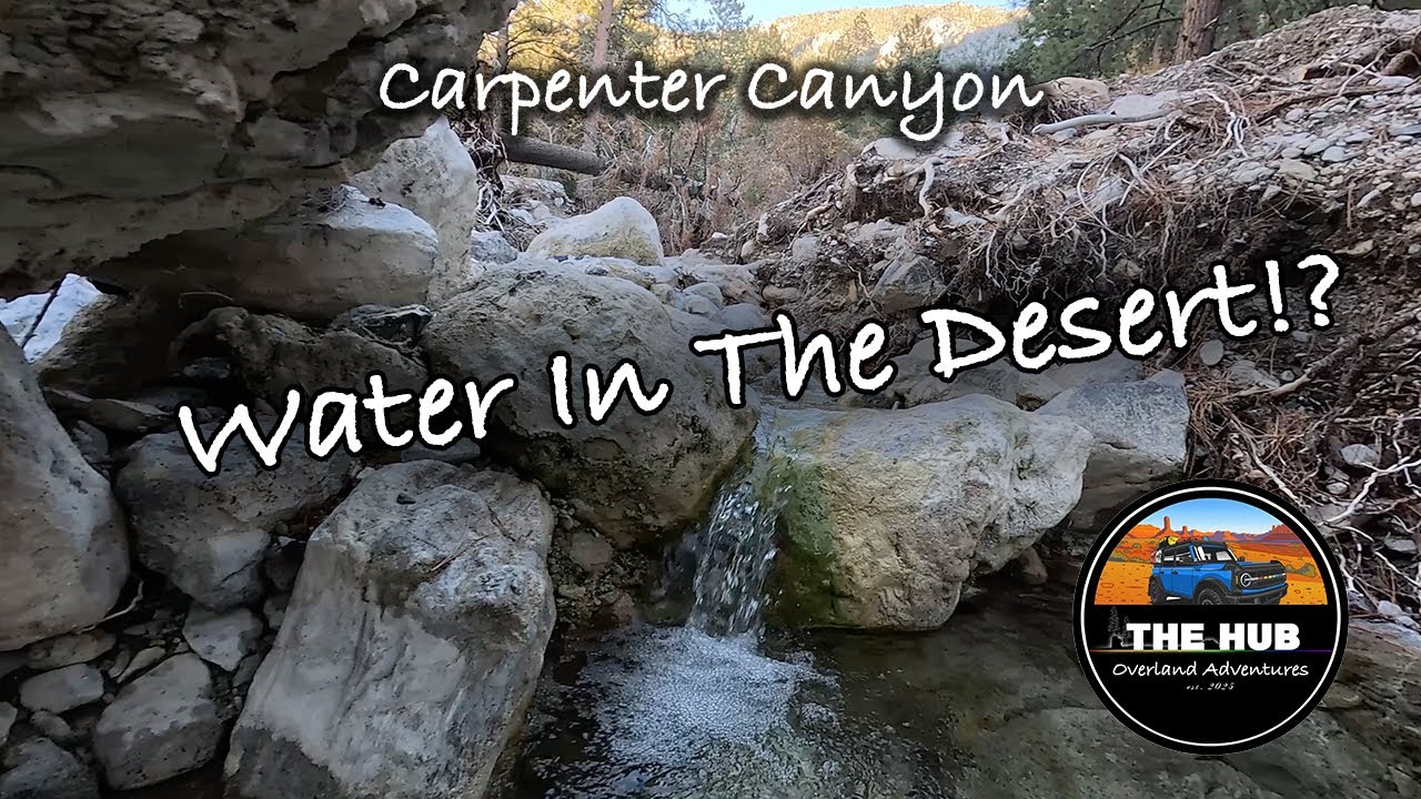 Overnight Offroad Trip to Carpenter Canyon near Las Vegas - YouTube