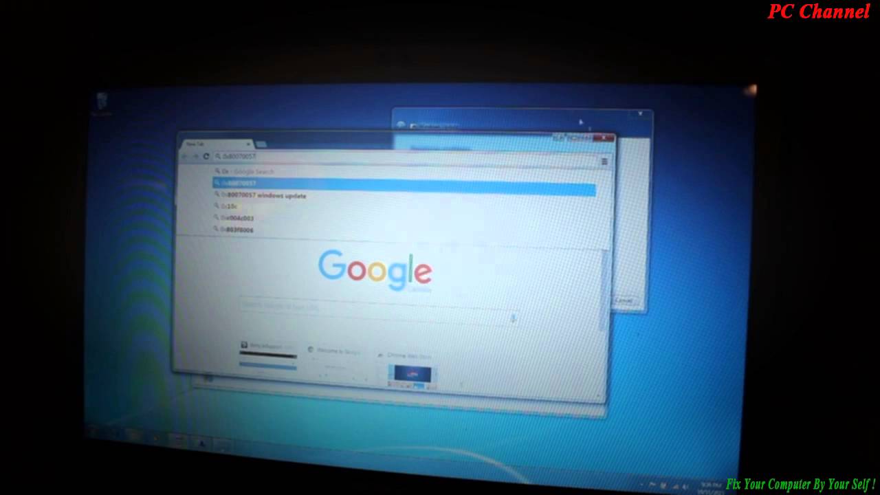 Fix Windows Update Error 0x80070057 - YouTube