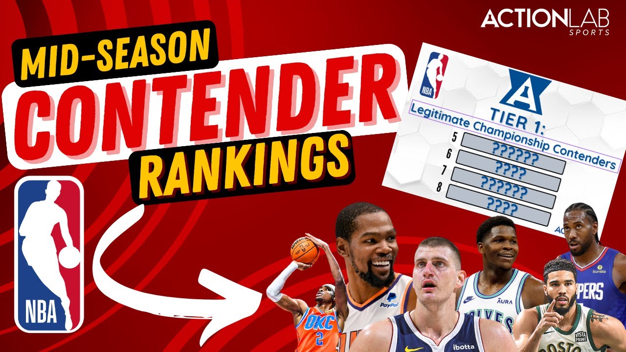 NBA Mid-Season Title Contender Rankings - YouTube