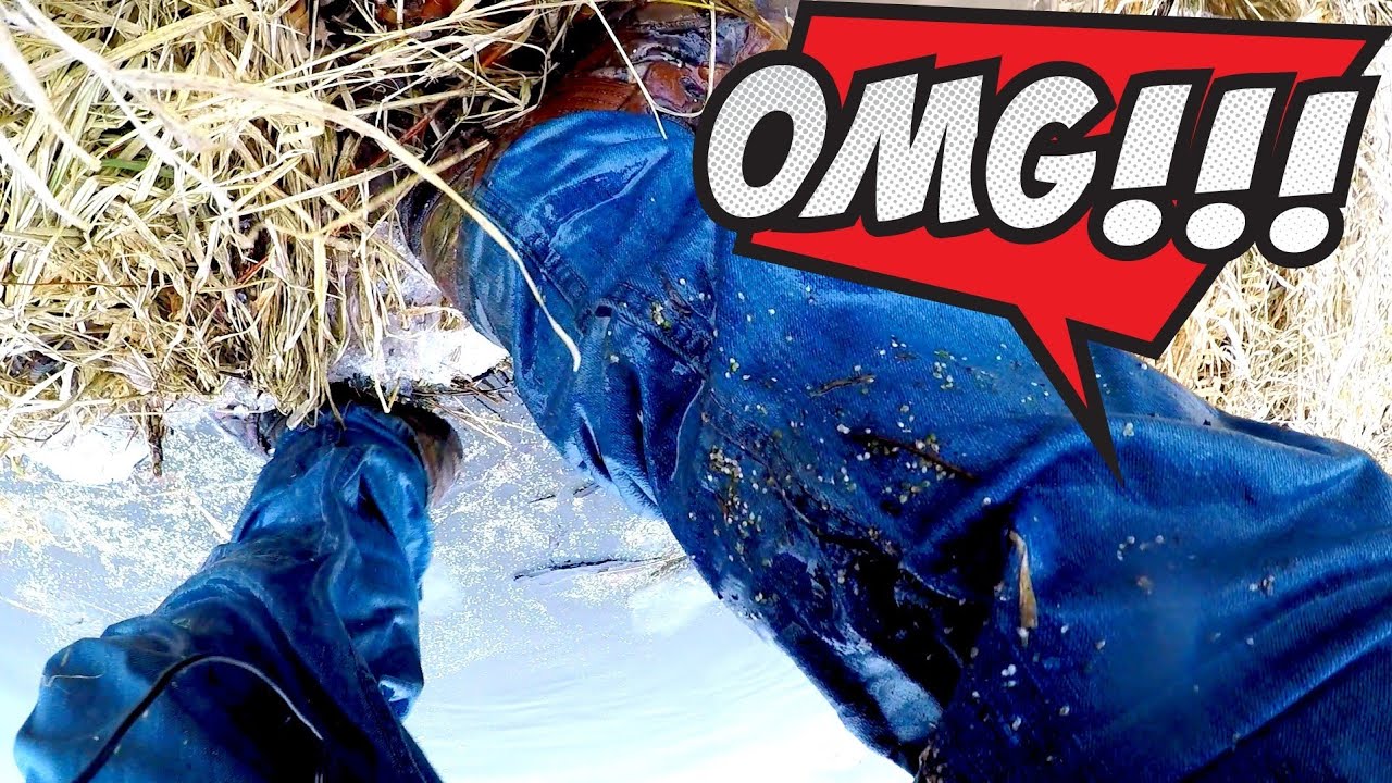 Falling HEAD FIRST Into A FROZEN Lake! - YouTube