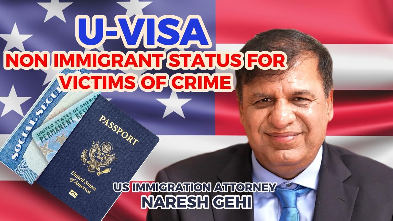 U Visa can give non-immigrant status to victims of crime in the USA ...