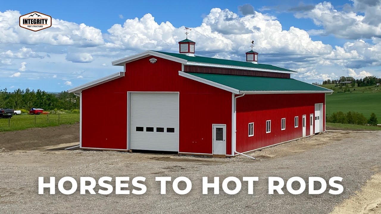 The Ultimate Post-Frame Barn: Stephanie and Regis Share Their Integrity Post Structures ...