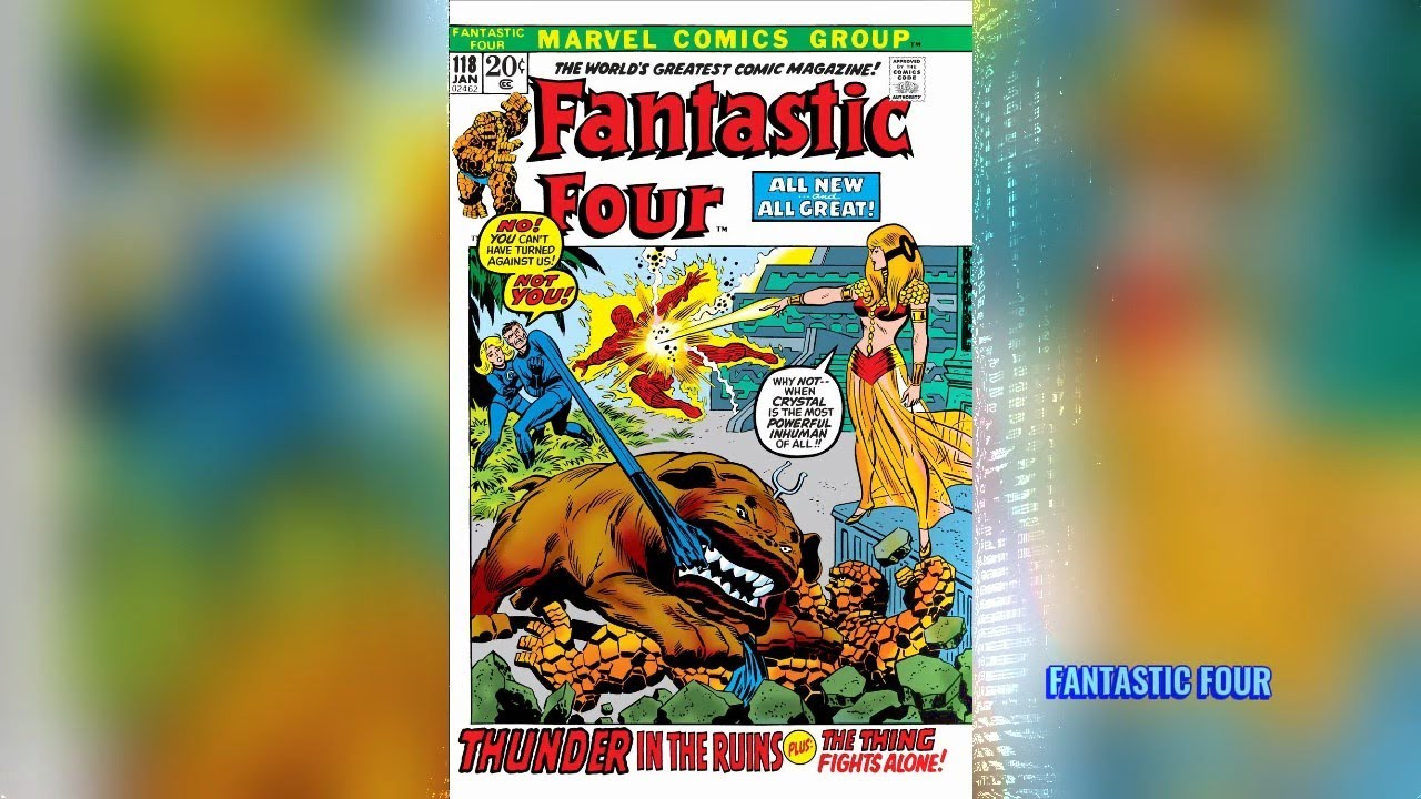 Marvel Comics History: Fantastic Four #118 (January 1972) #marvelcomics ...