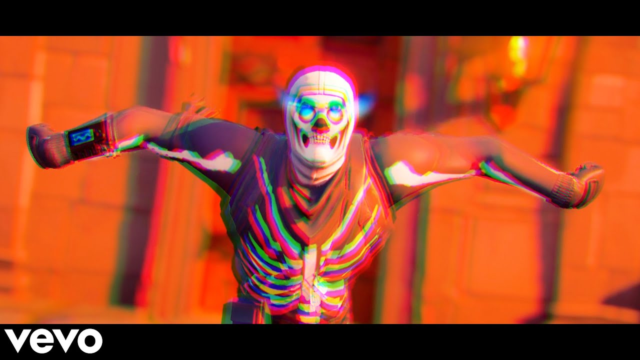 Spooky Scary Skeletons (Fortnite Music Video) Remastered - YouTube