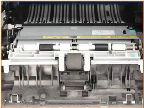 How to Remove Transfer Roller HP LaserJet 500 MFP - YouTube