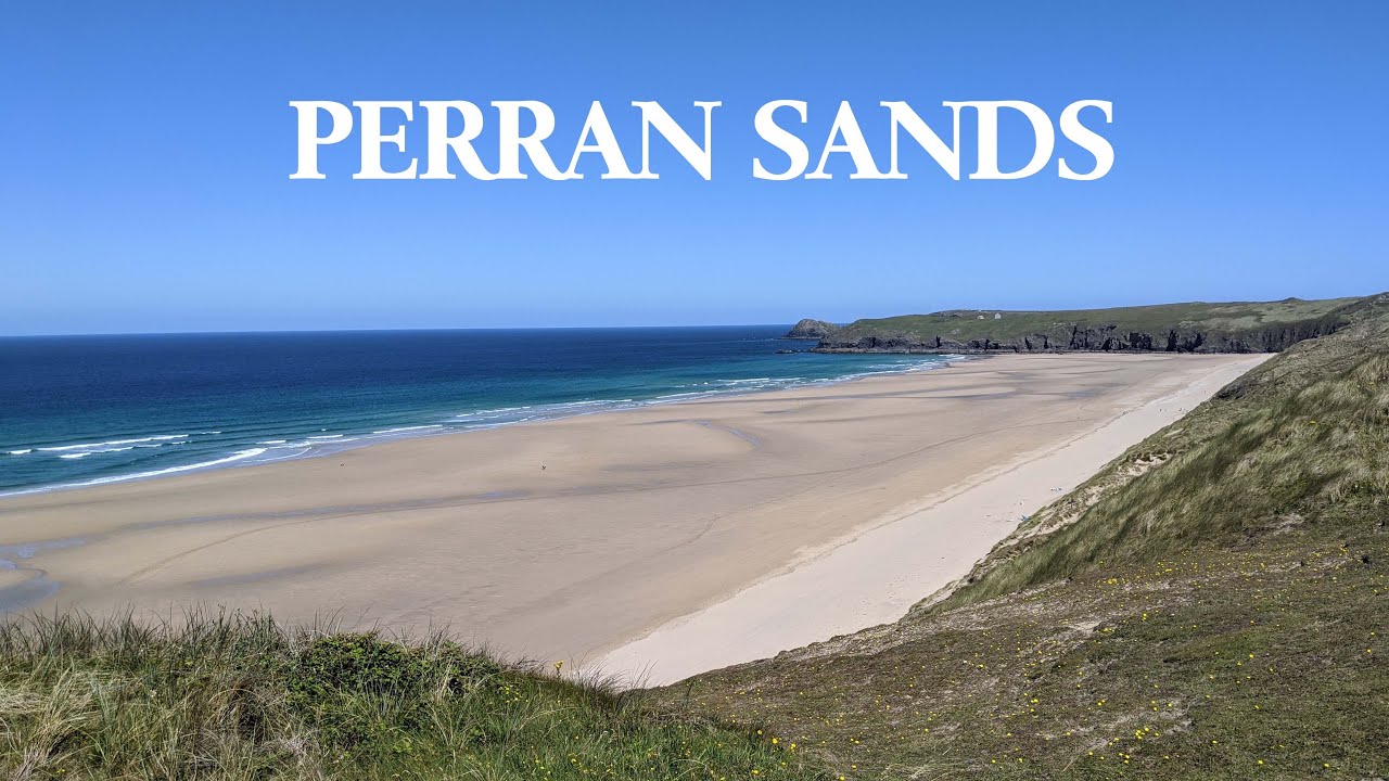 Perran Sands, Perranporth - Beaches of Cornwall - YouTube