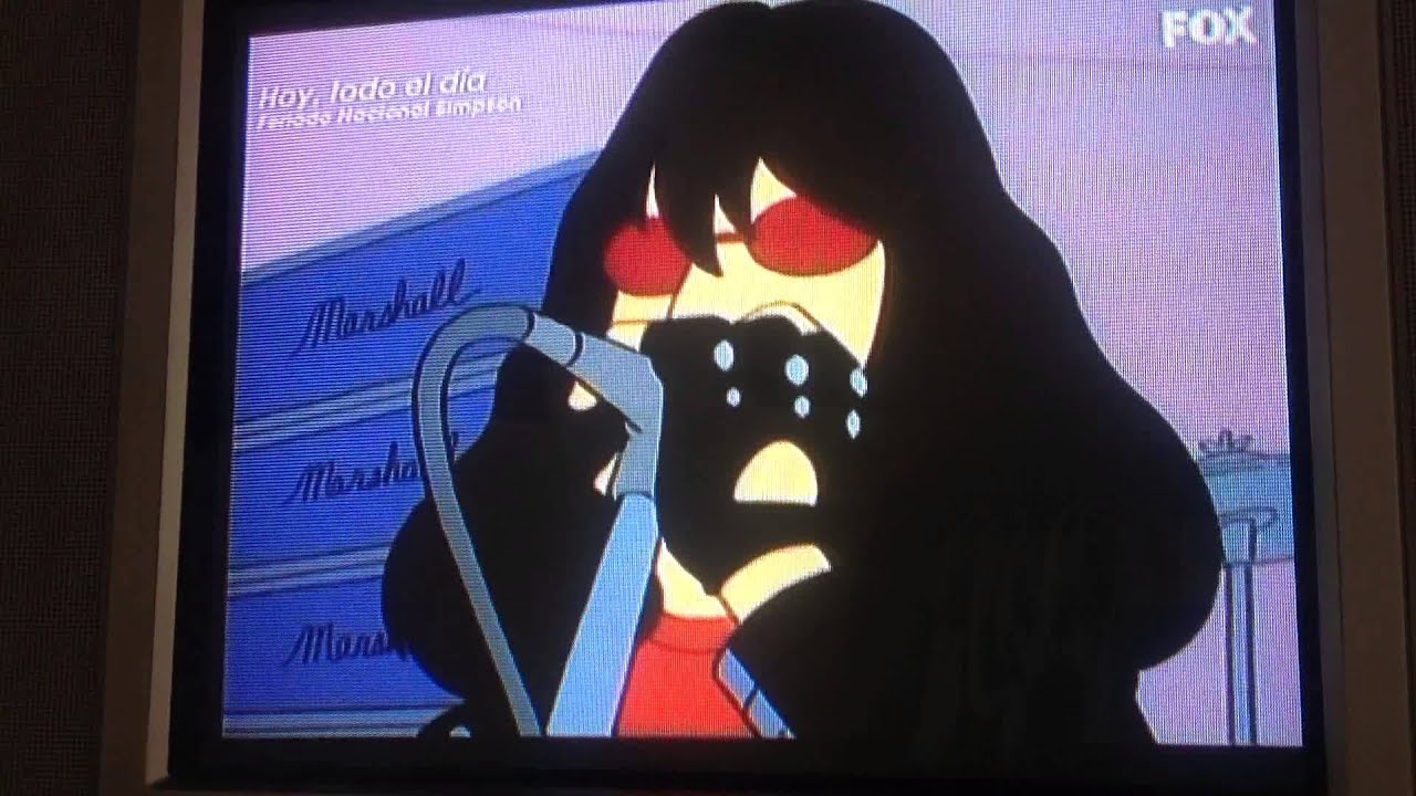 The Ramones feliz cumpleaños los simpson - YouTube