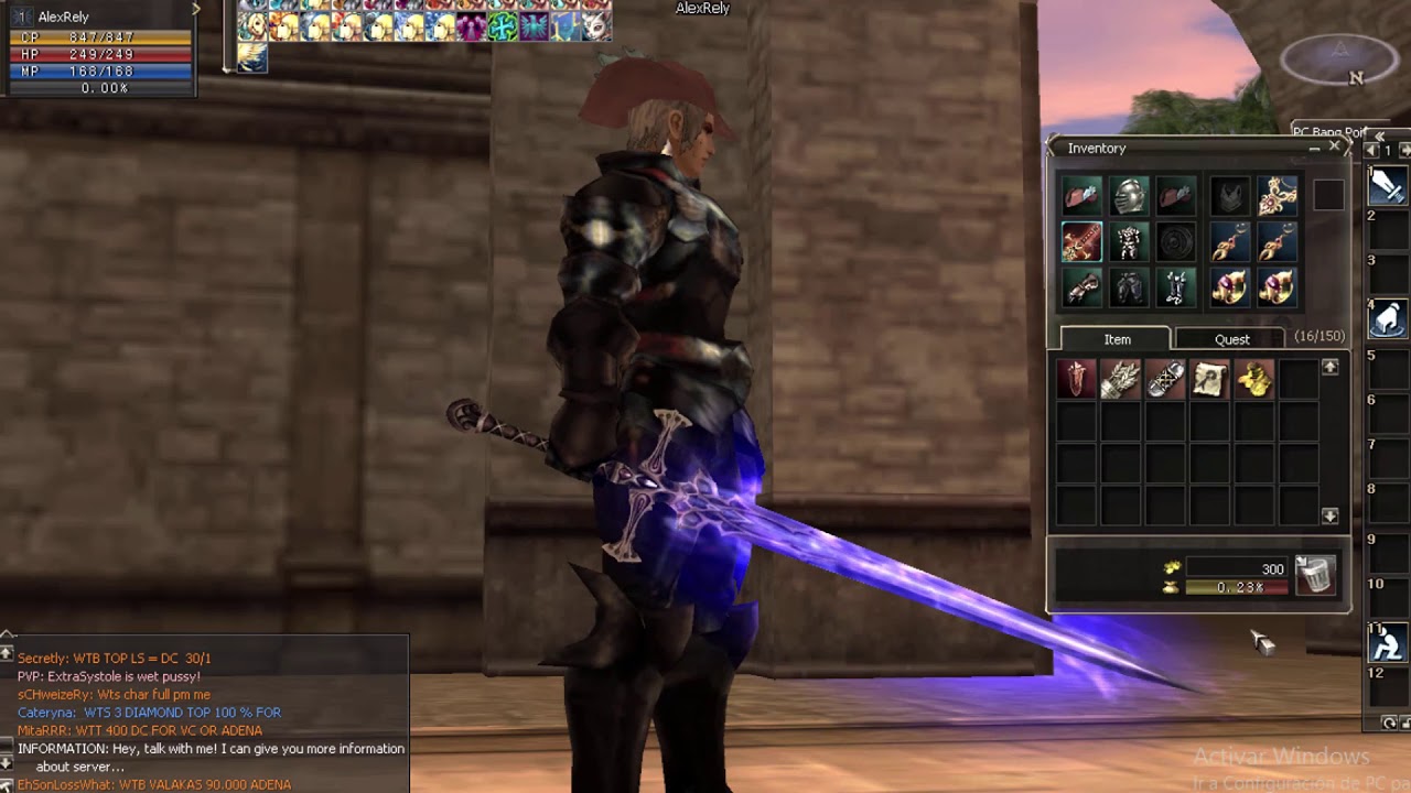 Dark Legion's Edge Weapon - Database Lineage 2 - YouTube