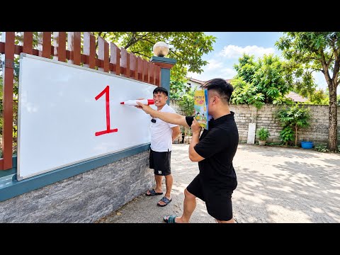 Hưng Vlog - Trò Chơi Bịt Mắt Vẽ Vòng Tròn Kín Số 1 Nhận Thưởng 500$