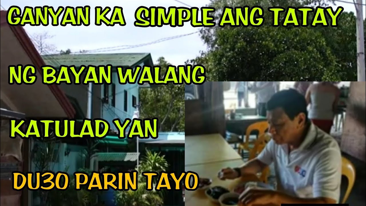 DU30 LINEUP PARIN TAYO/MGA DDS PARA SA BAYAN #philippinepolitics #du30 ...