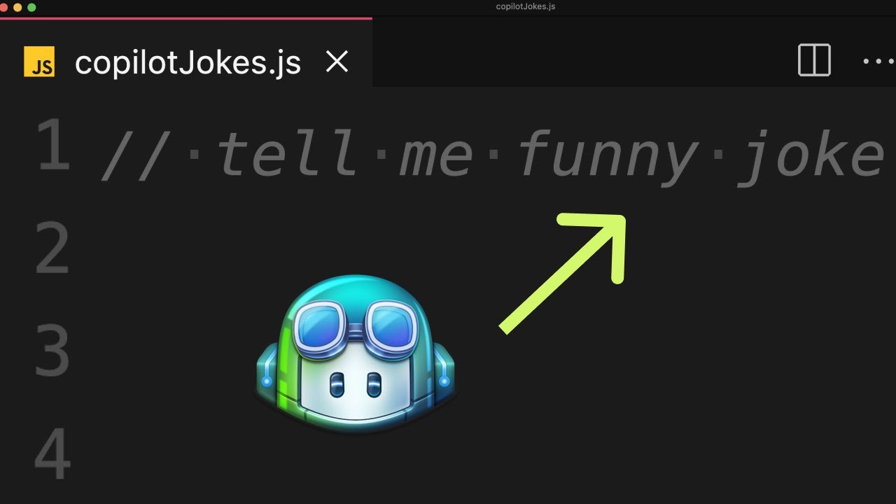 Does Github Copilot tell good jokes? - YouTube