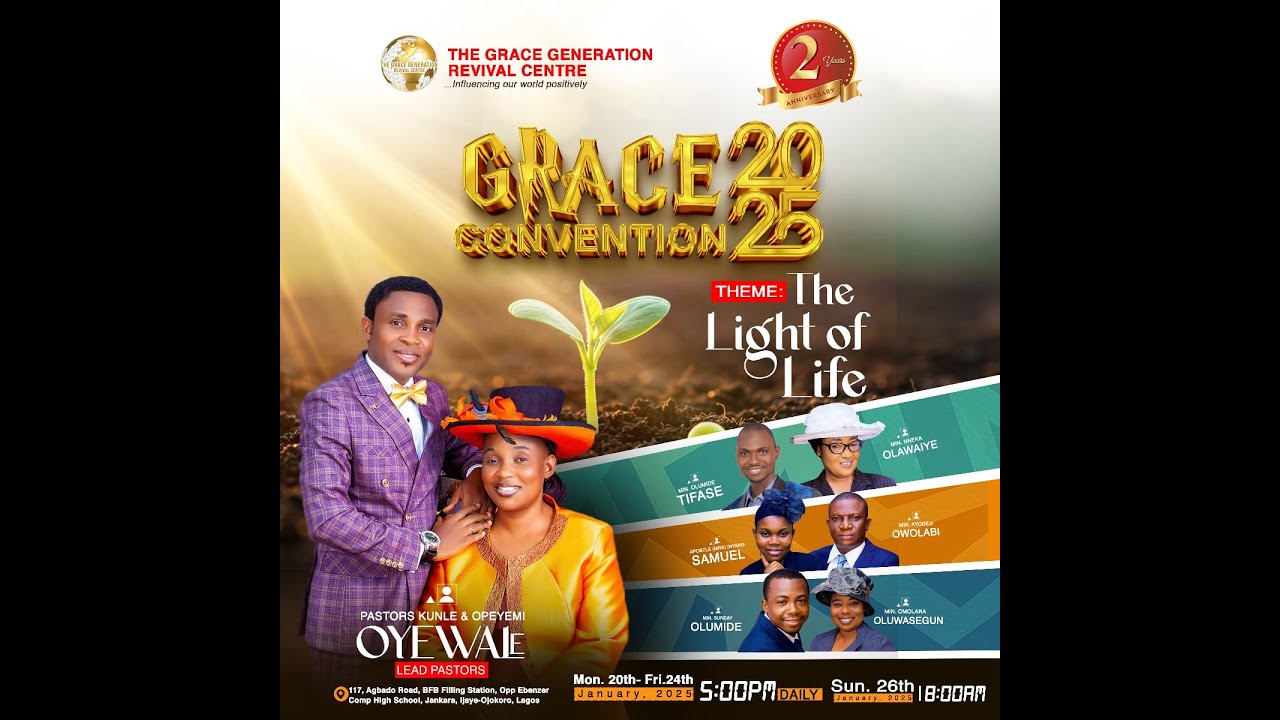 GGRC 2nd YEAR CONVENTION { REVIVAL DAY 1 } - YouTube