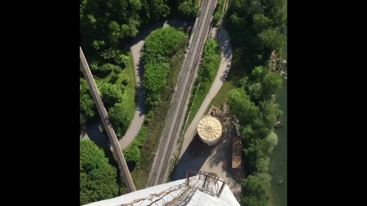 Climbing the Highest Chimney in Europe 360m(1181feet)Trbovlje Slovenia ...