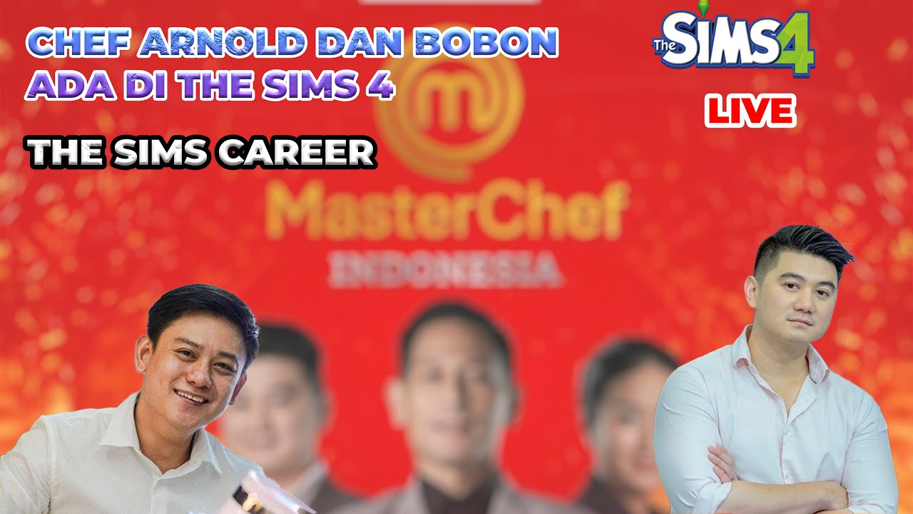 JADI CHEF ARNOLD DAN BOBON ! THE SIMS 4 INDONESIA - YouTube