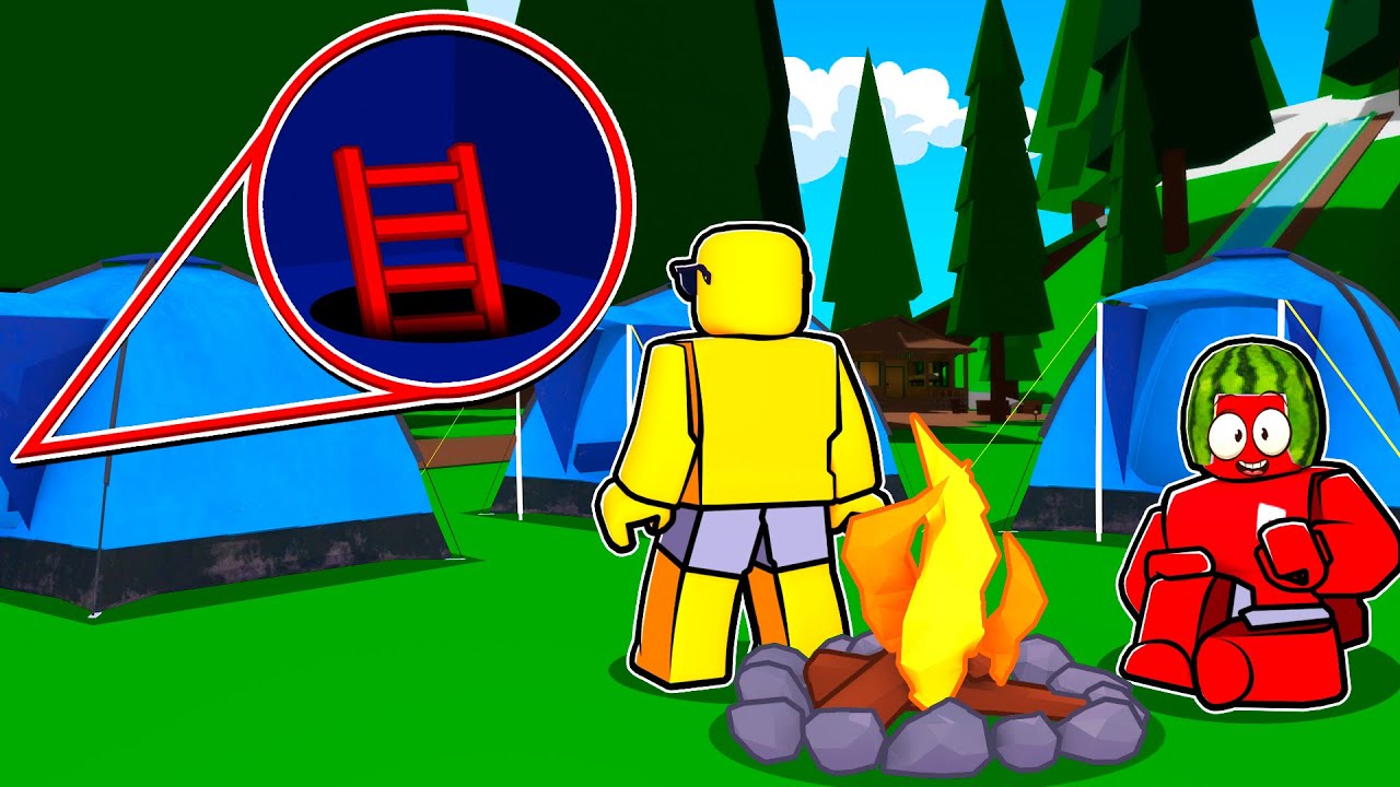 Brookhaven Secret Spots Summer Camp Hide and Seek - YouTube