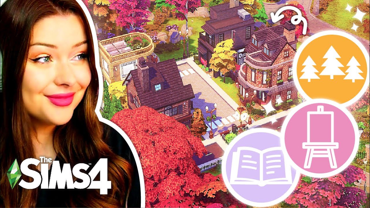Each Tiny Home is a Different COLLEGE MAJOR in The Sims 4 // Build ...