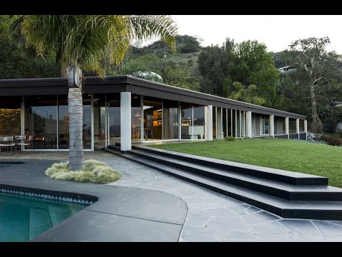 Harpel House by John Lautner, complete overview and walkthrough. - YouTube