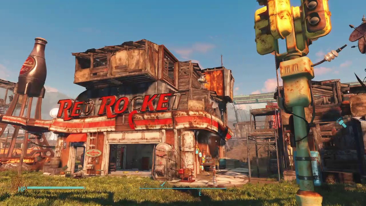 Fallout 4 Nukaworld Raider settlement - YouTube